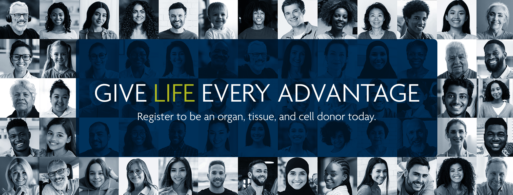 Register to be a Donor